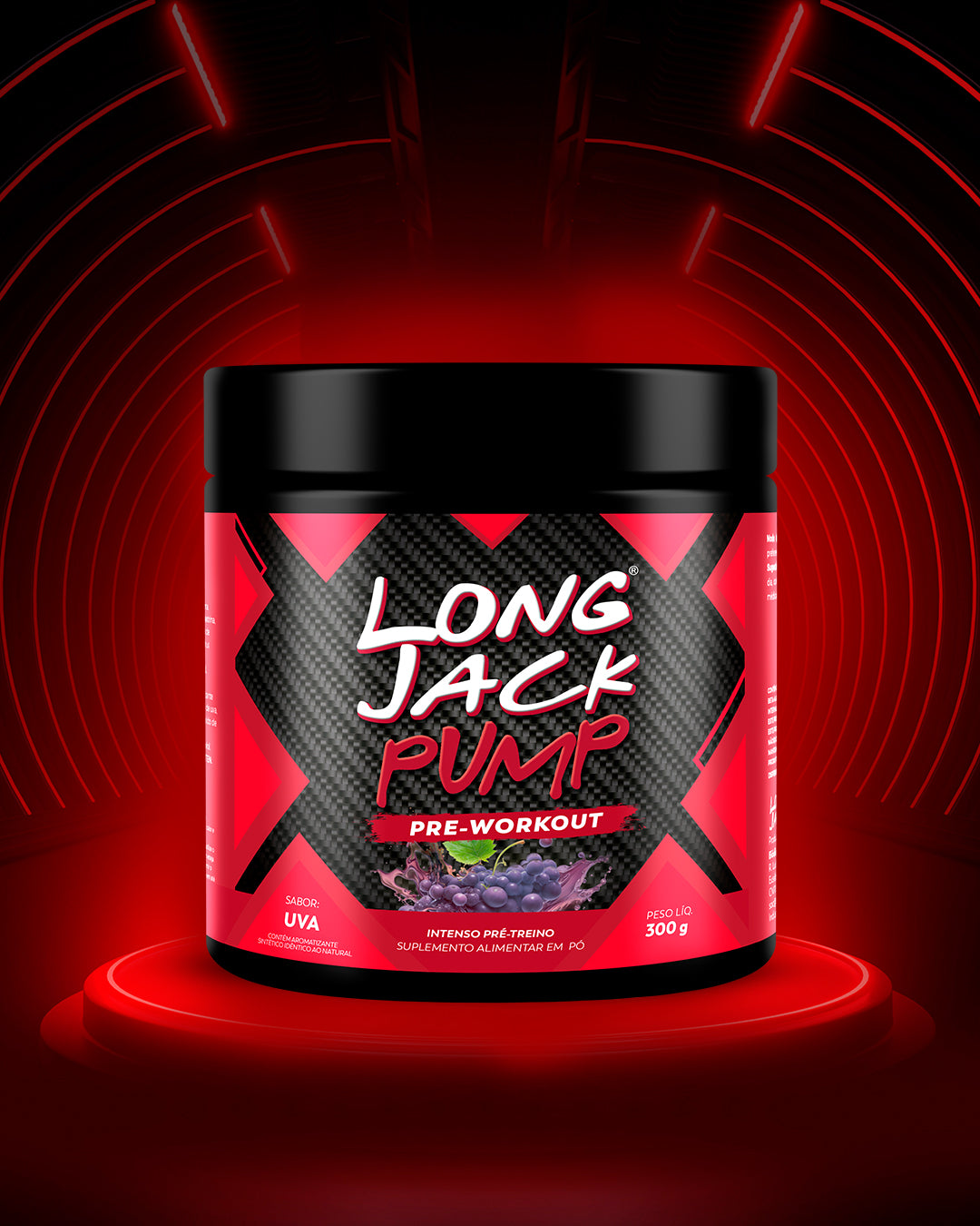 Pré-Treino PUMP | 300g – LongJackShop